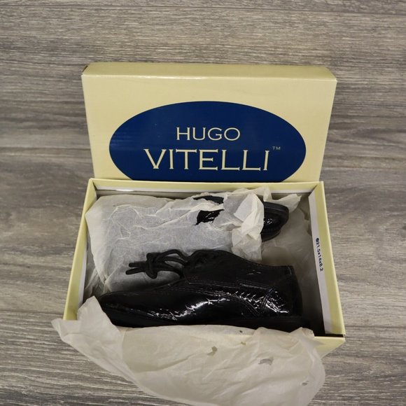 Hugo Vitelli | Shoes | Hugo Vitelli Boys Youth Black Square Toe Dress ...